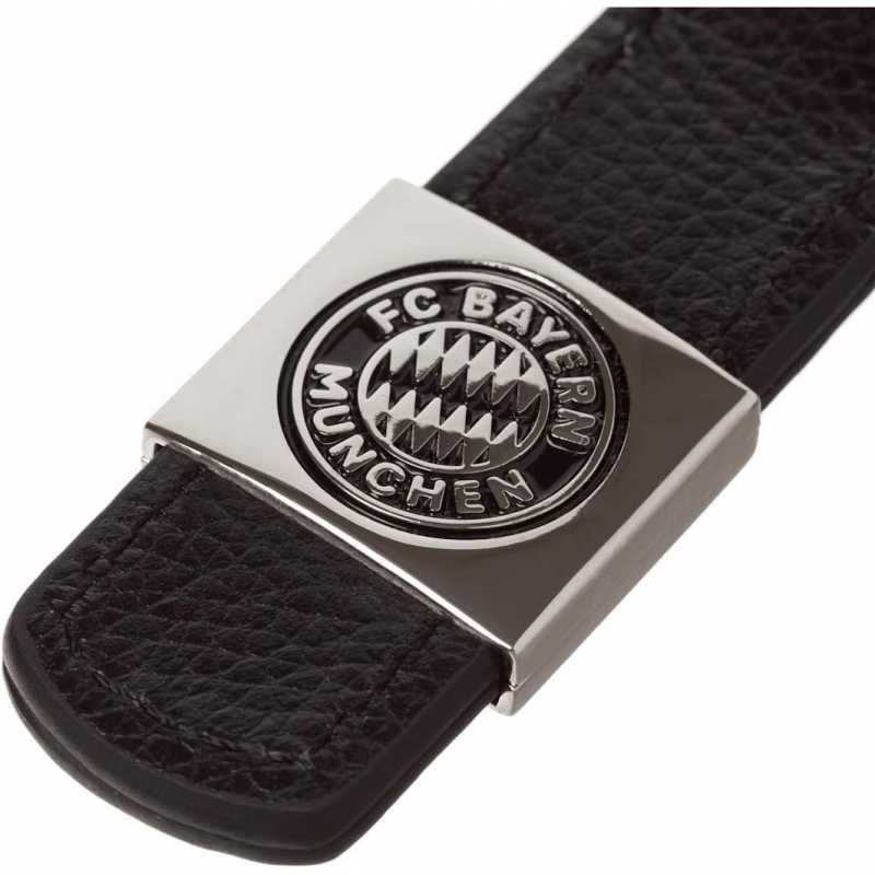 FC Bayern München Schlüsselanhänger - Leder - mit Karabiner Anhänger ...